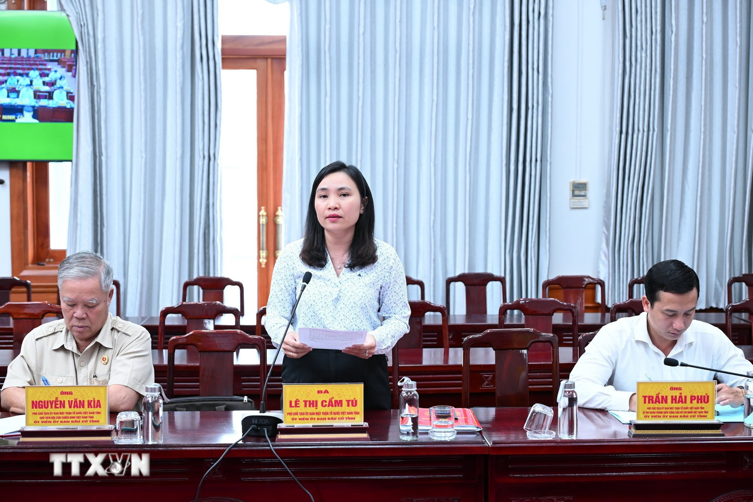 Ủy ban Bầu cử tỉnh Tây Ninh họp phiên thứ 3