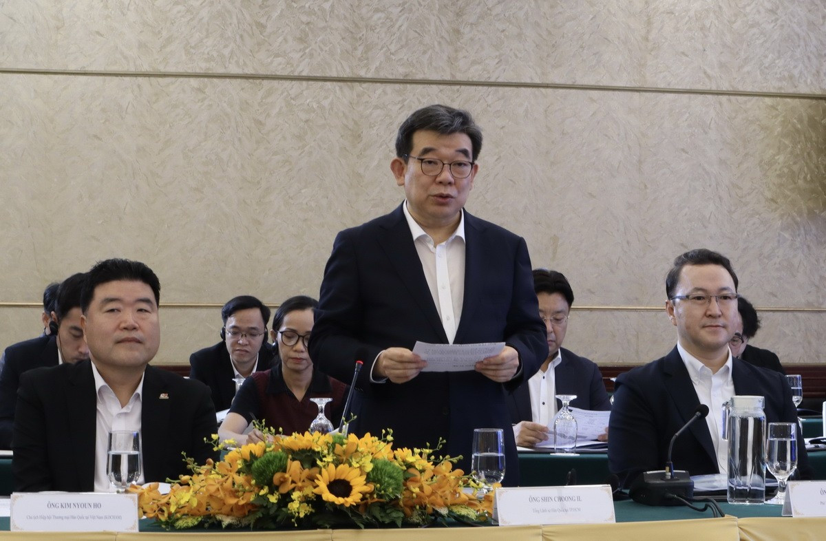 Lãnh đạo TP.HCM đối thoại với nhà đầu tư Hàn Quốc | Vietnam+ (VietnamPlus)