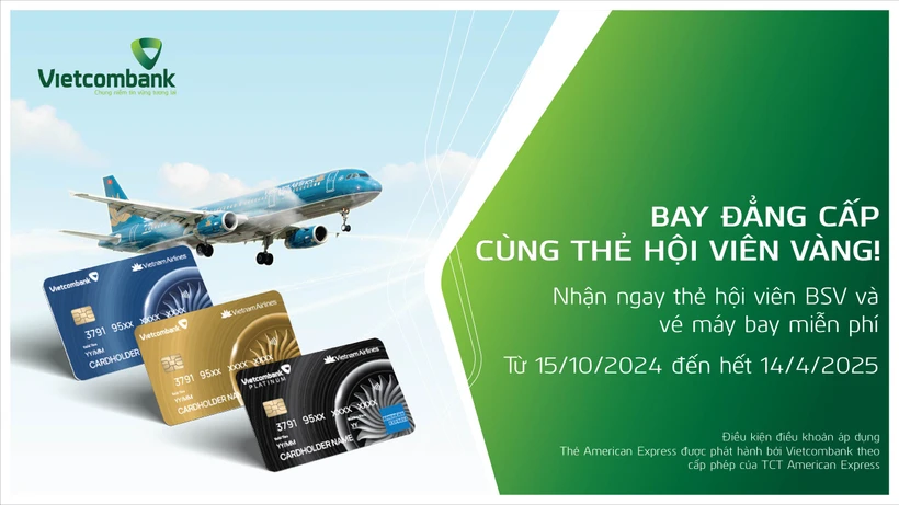 Vietcombank ra mắt chương trình khuyến mãi dành cho chủ thẻ American ...