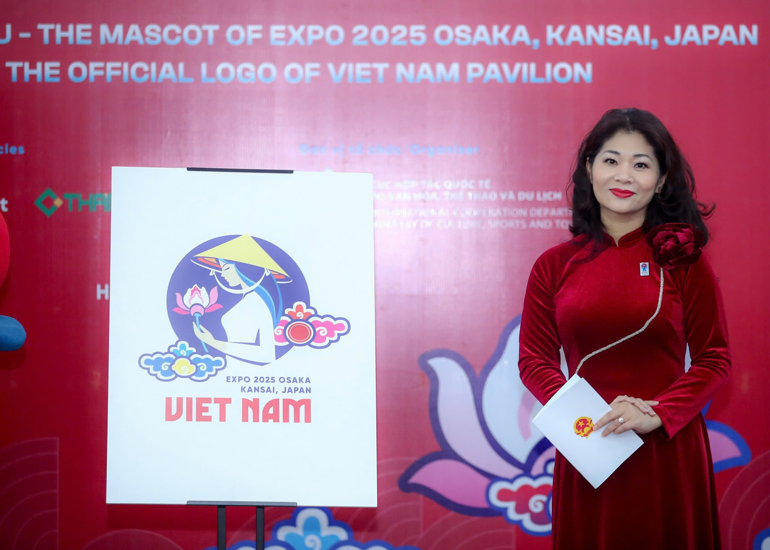 Logo Nhà Triển lãm Việt Nam tại EXPO 2025: Tôn vinh bản sắc văn hóa ...