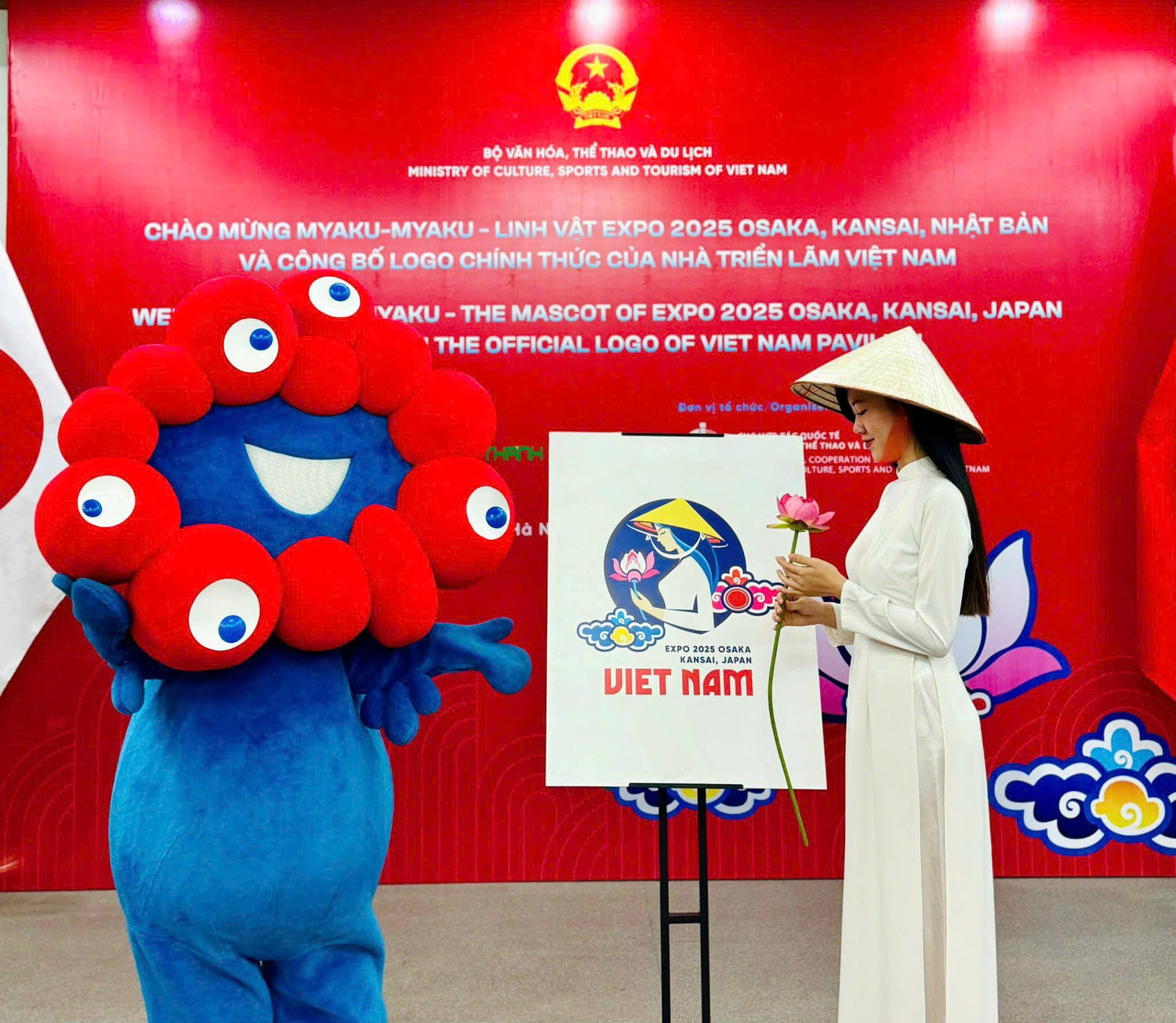 Logo Nhà Triển lãm Việt Nam tại EXPO 2025: Tôn vinh bản sắc văn hóa ...