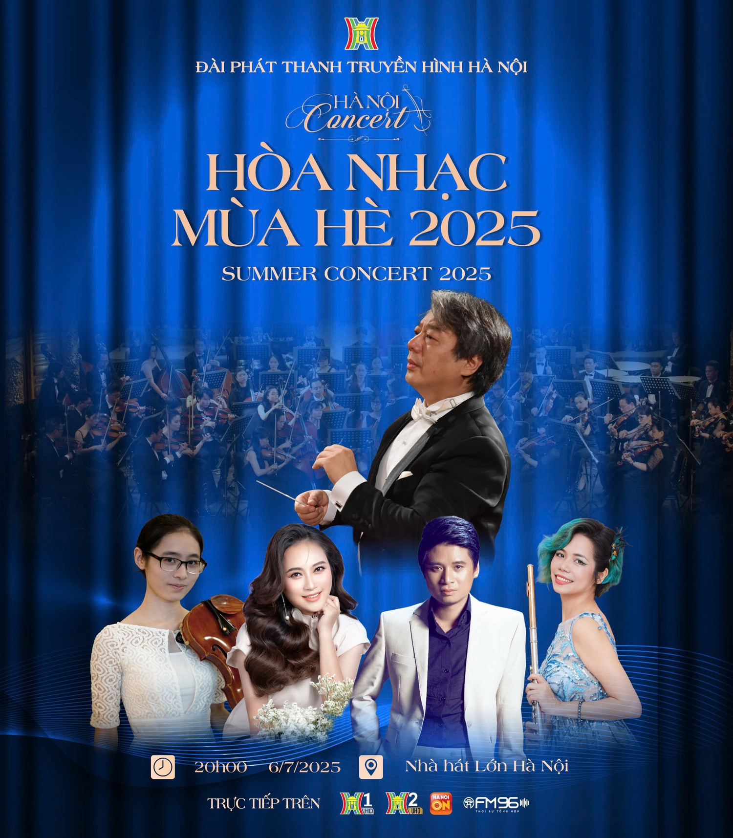 Hà Nội Concert: Giao hưởng mùa Hè đầy cảm xúc và sáng tạo | Vietnam+ ...