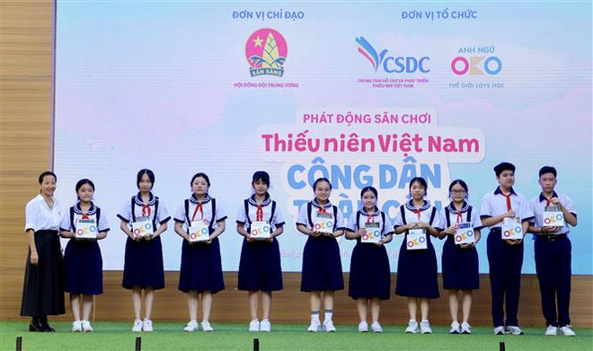 Phát động Sân chơi “Thiếu niên Việt Nam-Công dân toàn cầu” năm 2023 | Vietnam+ (VietnamPlus)