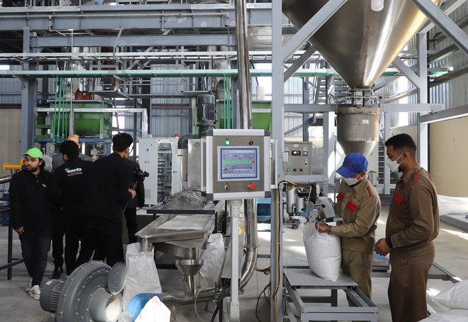 Doanh nghiệp Việt Nam khánh thành nhà máy sản xuất chất độn nhựa tại Ai Cập | Vietnam+ (VietnamPlus)