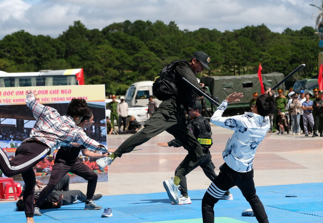 20 đơn vị Công an khu vực 3 tham gia Đại hội khỏe "Vì An ninh Tổ quốc ...