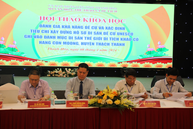 Thanh Hóa: Sớm xây dựng hồ sơ Di sản Thế giới với di tích Hang Con ...
