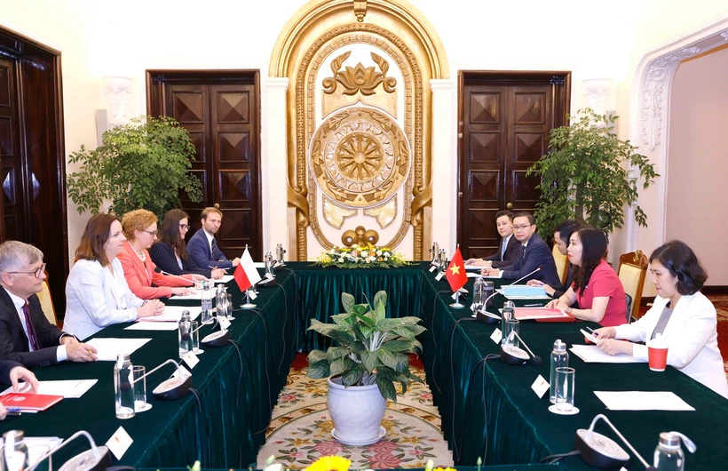 Tham vấn chính trị cấp Thứ trưởng Ngoại giao giữa Việt Nam và Ba Lan ...