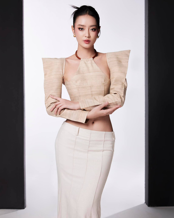 Á hậu Khánh Linh chia sẻ gì tại vòng phỏng vấn kín Miss Intercontinental 2024 | Vietnam+ ...