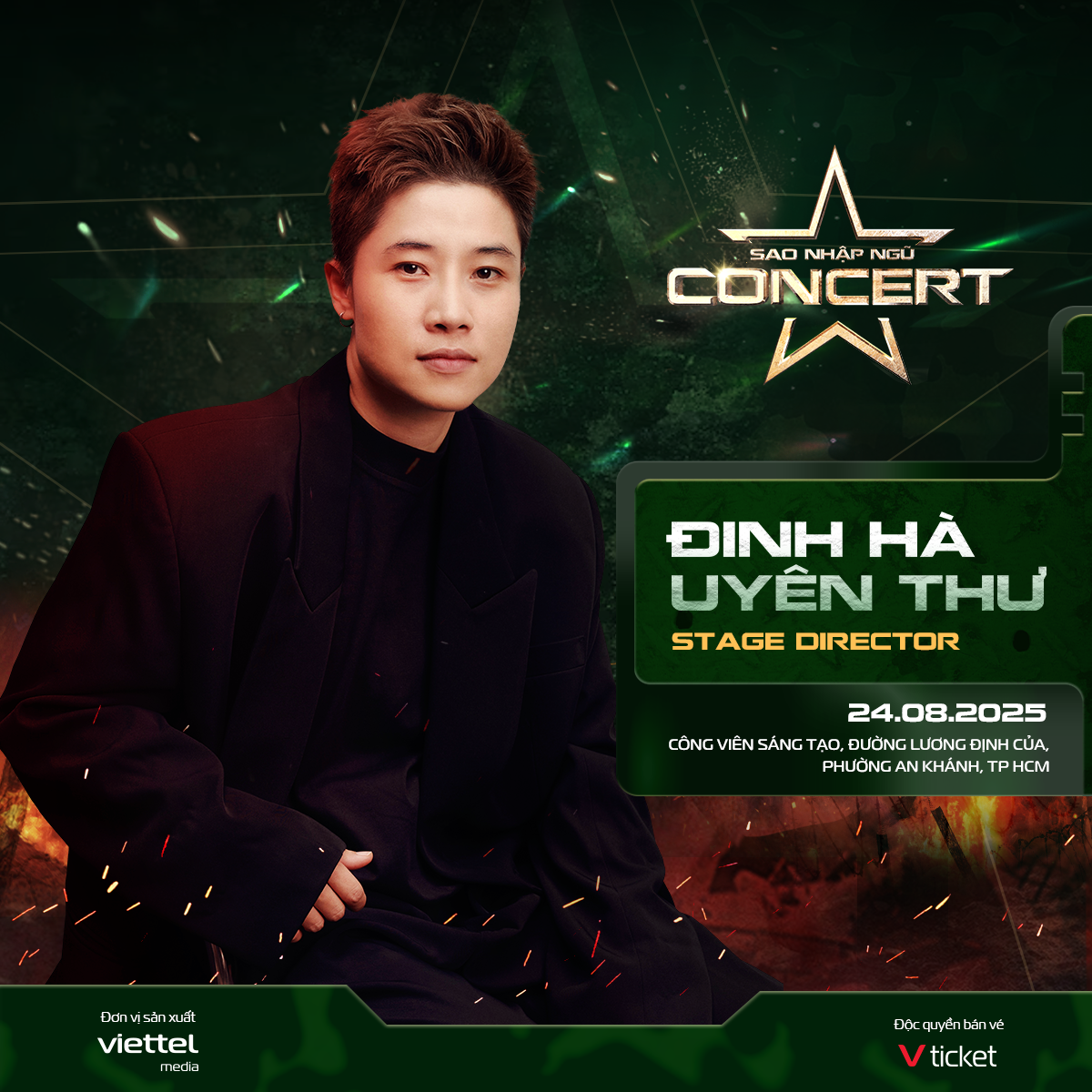 Concert Sao Nhập Ngũ quy tụ 25 nghệ sĩ đình đám sắp diễn ra | Vietnam+ (VietnamPlus)