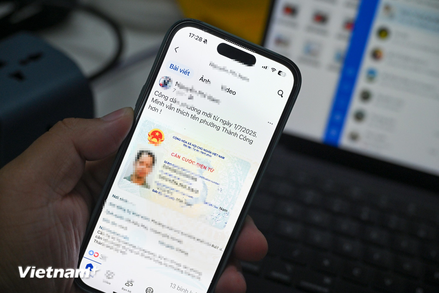 เตือนกระแสนิยมโชว์รูปติดบัตรบน VNeID หลังอัปเดตที่อยู่ใหม่