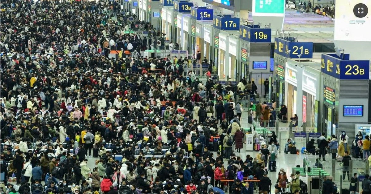 Trung Quốc bước vào kỳ Xuân vận 2025: 9 tỷ lượt di chuyển | Vietnam+ ...