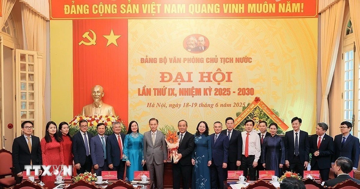 Đại hội Đảng bộ Văn phòng Chủ tịch nước lần thứ IX, 2025-2030
