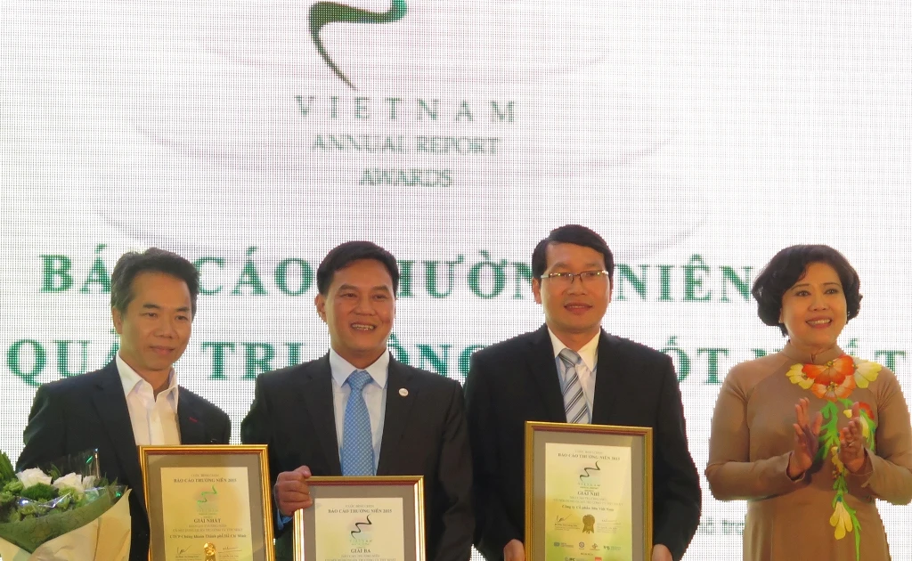 Công ty HSC đoạt giải thưởng Báo cáo thường niên tốt nhất 2015 ...