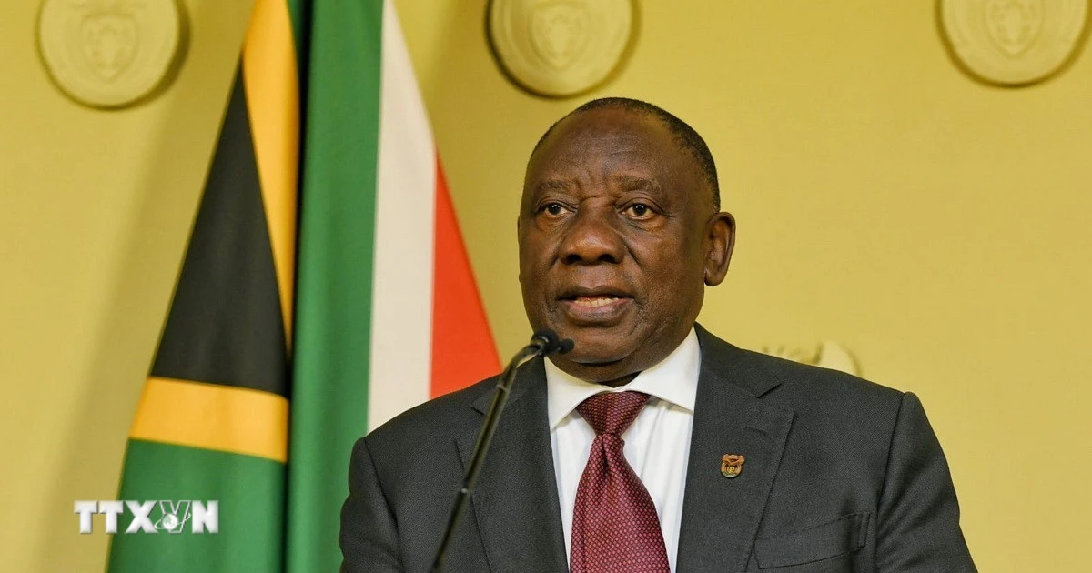 Nam Phi trao lại ghế Chủ tịch G20 và gửi lời chúc tới Mỹ | Vietnam+ (VietnamPlus)