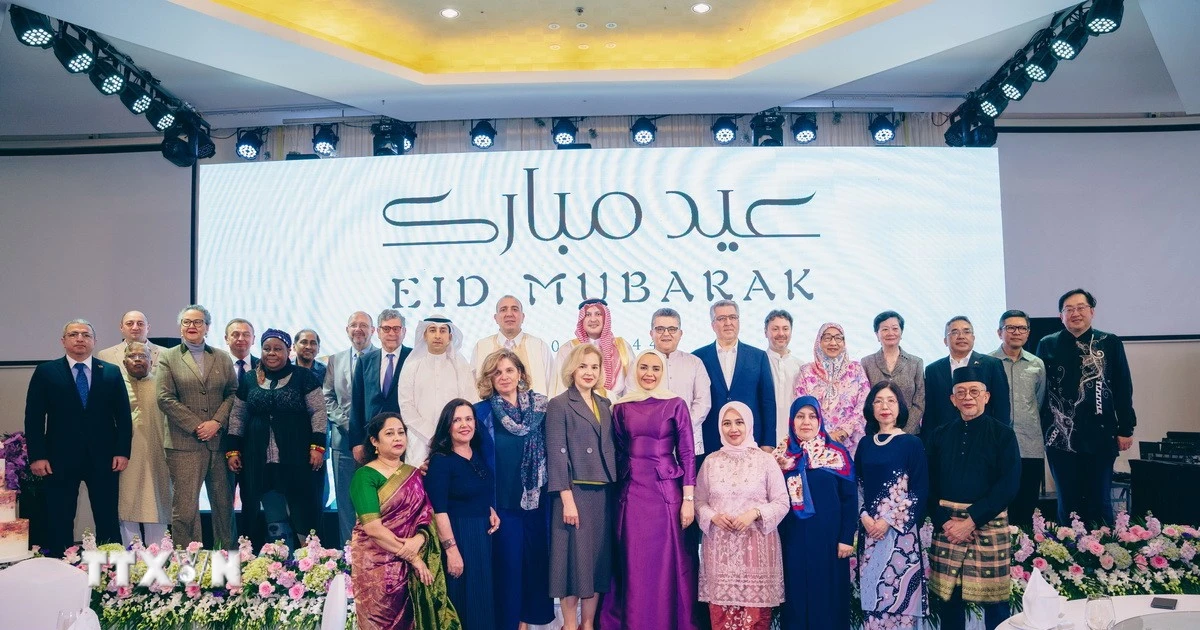 Lễ Eid al-Fitr của Đại sứ quán Arab tại Việt Nam | Vietnam+ (VietnamPlus)