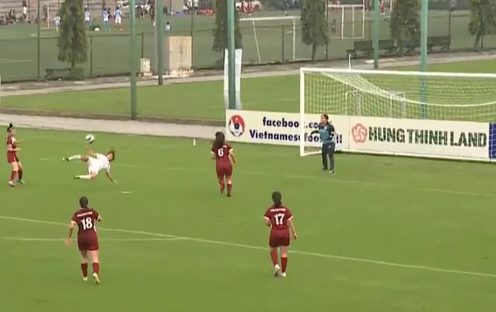 U17 Nữ châu Á 2024: U17 Việt Nam có trận thắng 5-0 trước U17 Palestine | Vietnam+ (VietnamPlus)