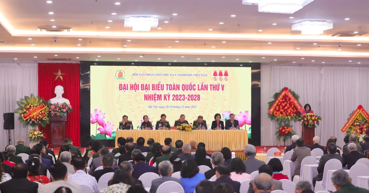 Bế mạc Đại hội toàn quốc Hội Nạn nhân chất độc da cam/dioxin Việt Nam ...