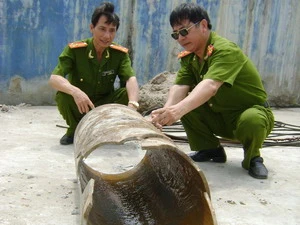 Tháo dỡ toàn bộ hệ thống xả thải của Tung Kuang | Vietnam+ (VietnamPlus)