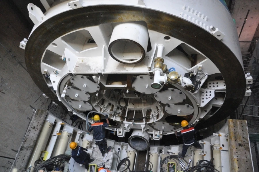 Robot TBM đào đường hầm “khủng” tuyến Metro TP.HCM dự kiến ngày 26/5 ...