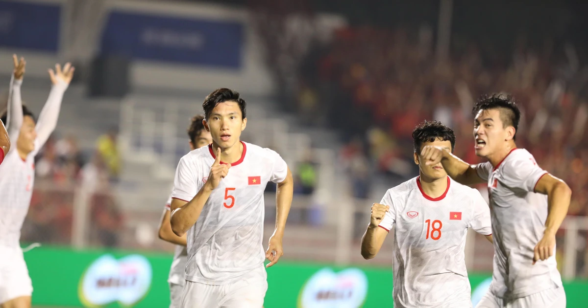 SEA Games 30: U22 Việt Nam giành huy chương Vàng lịch sử | Vietnam+ (VietnamPlus)