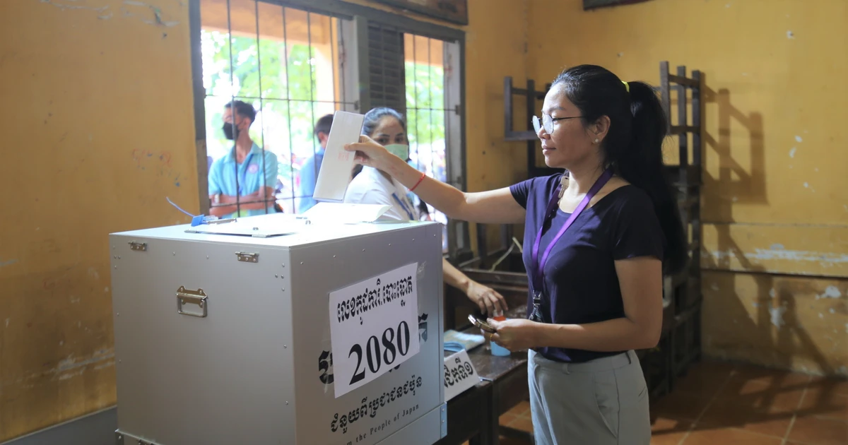 Campuchia: Số phiếu không hợp lệ không ảnh hưởng đến kết quả bầu cử ...