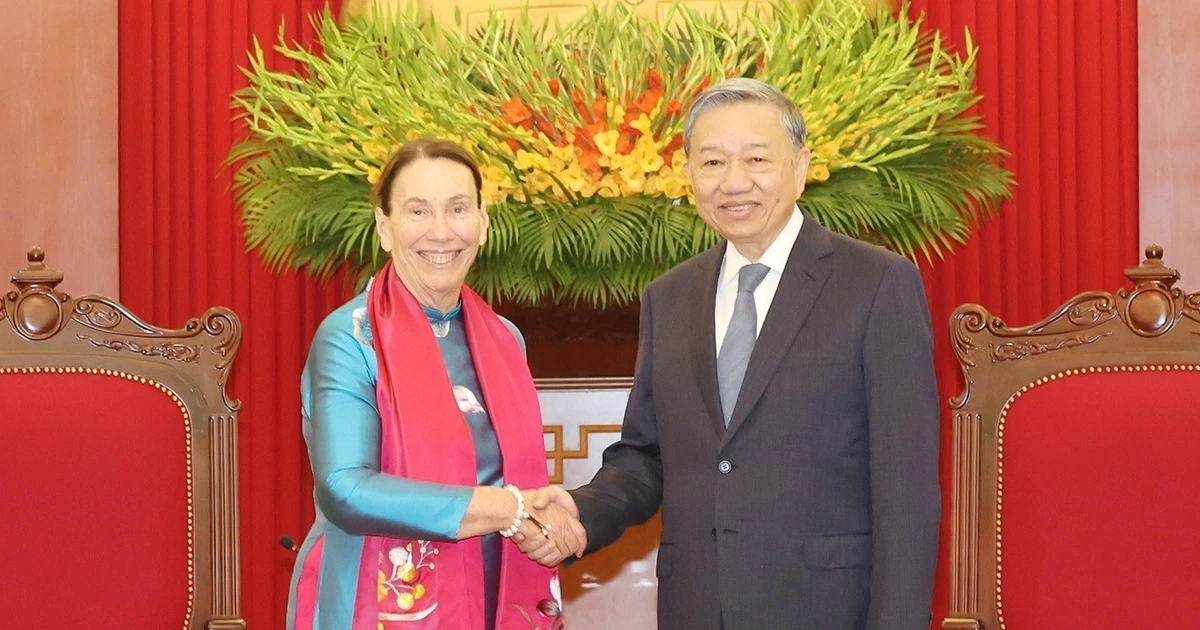 Tổng Bí thư, Chủ tịch nước Tô Lâm tiếp Chủ tịch Thượng viện Australia ...