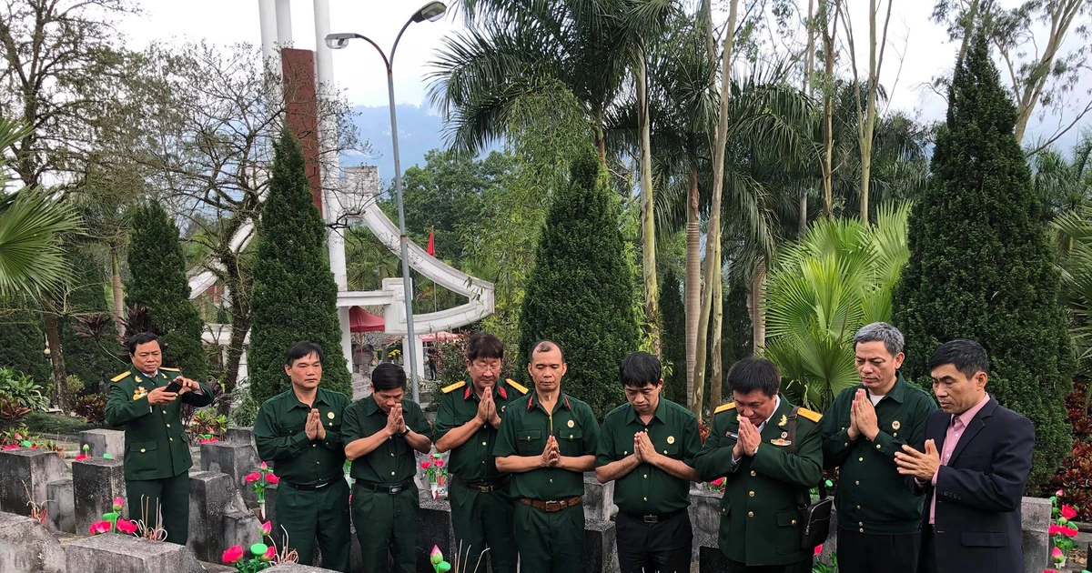 Hội Cựu chiến binh TTXVN tri ân các liệt sỹ hy sinh bảo vệ biên giới ...
