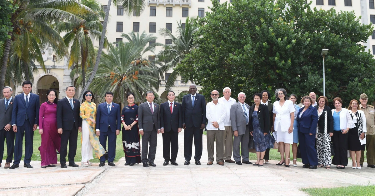 Mở rộng quan hệ liên nghị viện giữa Việt Nam và Cuba | Vietnam+ ...