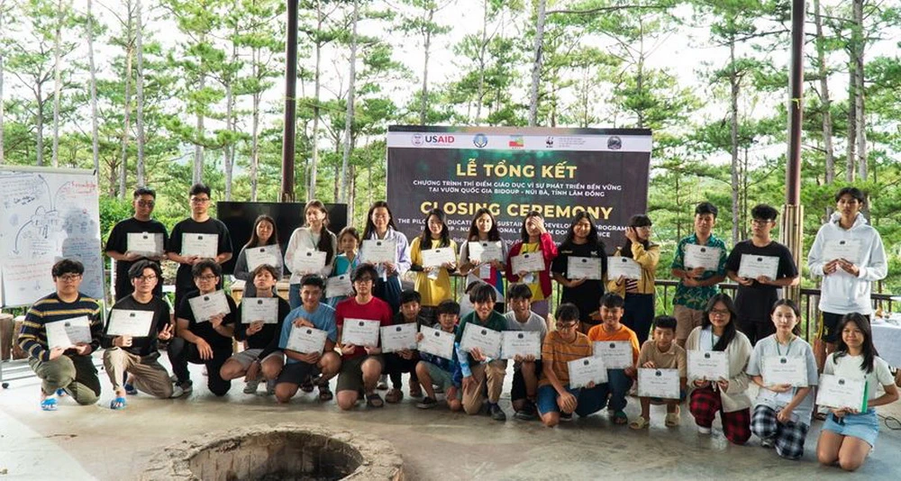 Giáo dục vì sự phát triển bền vững tại Vườn Quốc gia Bidoup-Núi Bà ...