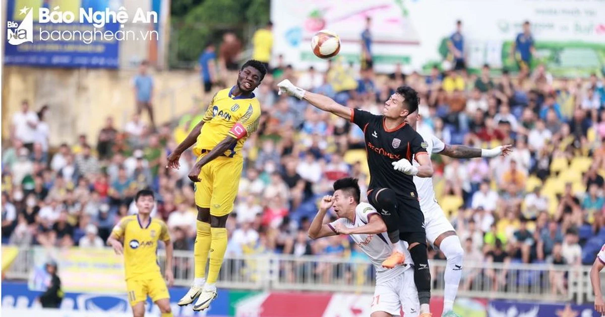 V-League 1-2023-2024: Sông Lam Nghệ An thắng 1-0 trước đội nhì bảng ...