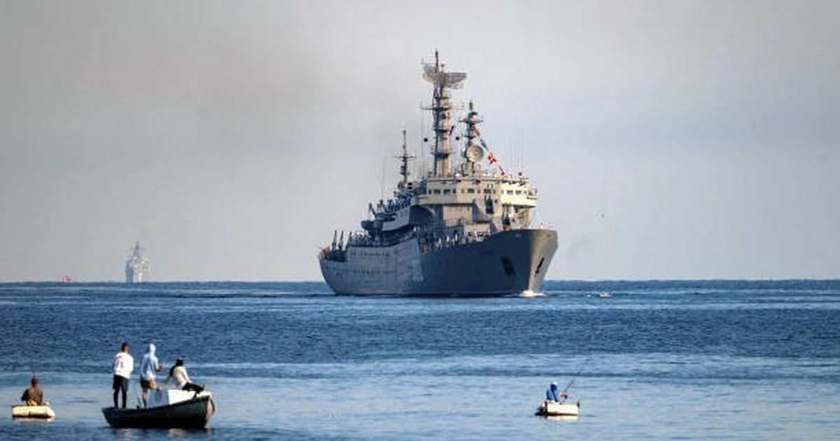 Hải quân Nga bắt đầu cuộc tập trận tham mưu và chỉ huy Ocean 2024 | Vietnam+ (VietnamPlus)