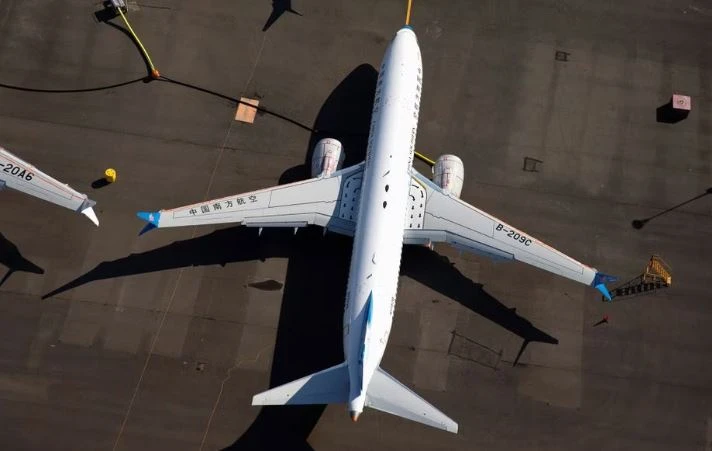 Chuyến bay đầu tiên của Boeing 737 MAX tại Trung Quốc kể từ năm 2019 | Vietnam+ (VietnamPlus)