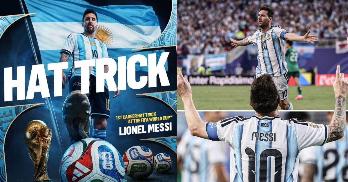 Messi tỏa sáng với hat-trick và kỷ lục tại World Cup 2026