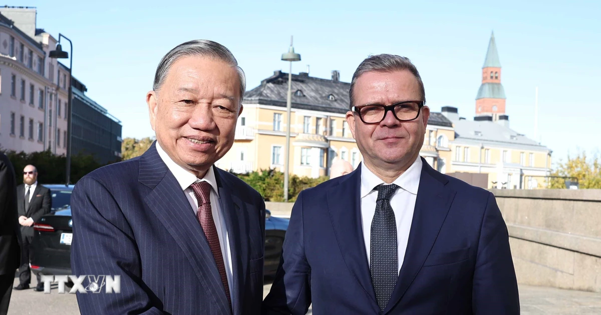 Tổng Bí thư Tô Lâm hội kiến Thủ tướng Phần Lan Petteri Orpo | Vietnam+ ...