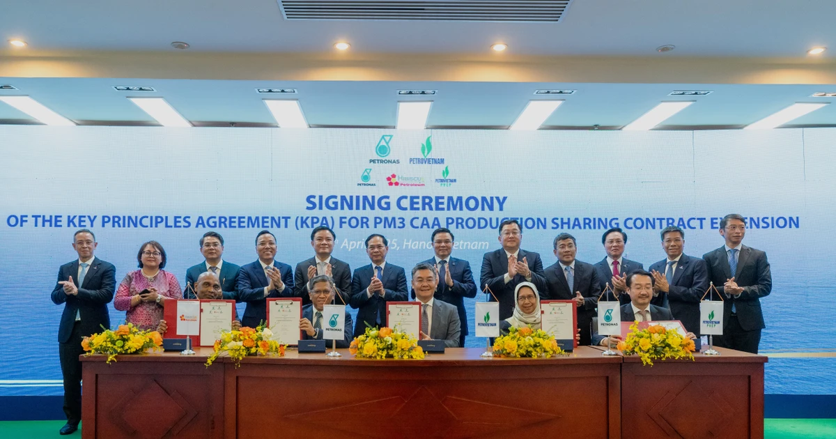 Petrovietnam và Petronas ký thỏa thuận nguyên tắc chính hợp đồng Lô PM3 ...