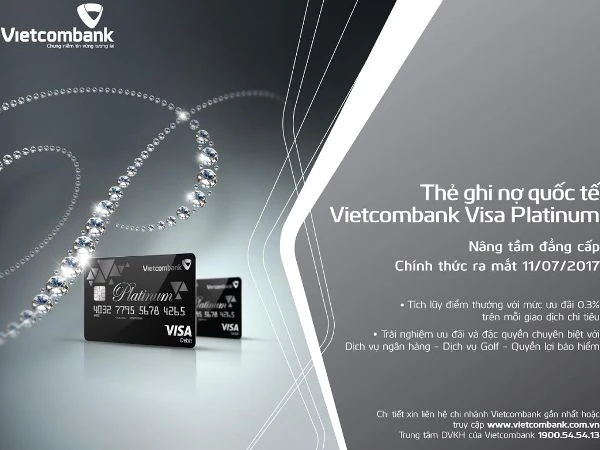 Ra mắt thẻ ghi nợ quốc tế cao cấp Vietcombank Visa Platinum | Vietnam+ ...