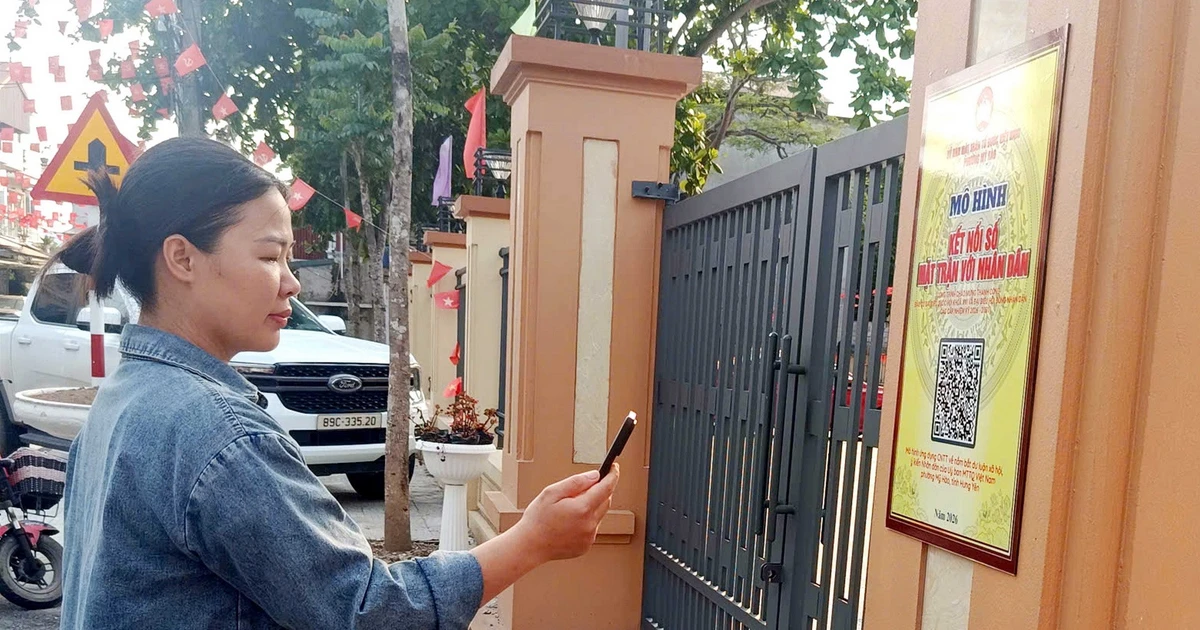 Mặt trận số tại Hưng Yên: Lắng nghe ý kiến dân qua chuyển đổi số