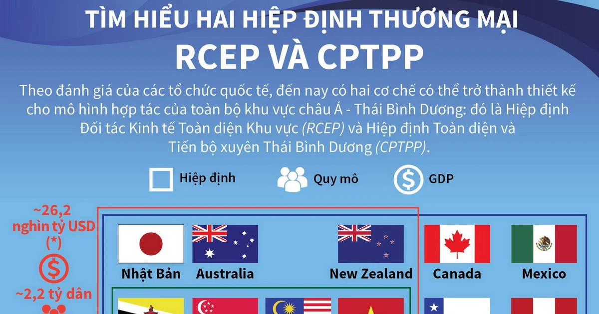 [Infographics] Tìm hiểu hai hiệp định thương mại RCEP và CPTPP ...