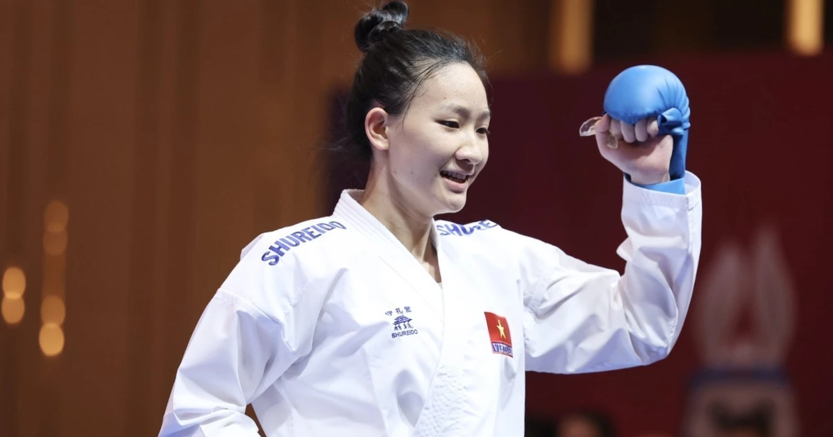 SEA Games 32: Karate Việt Nam giành thêm 2 huy chương Vàng | Vietnam+ (VietnamPlus)