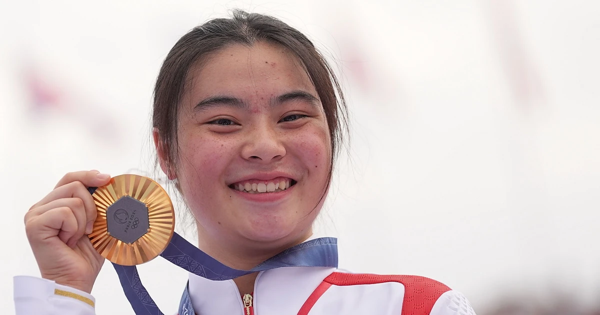 Huy chương vàng của Olympic Paris 2024 có giá trị cao kỷ lục