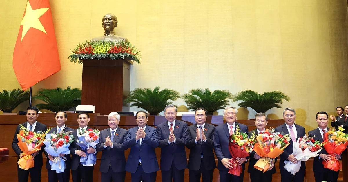 Quốc hội phê chuẩn bổ nhiệm 3 Phó Thủ tướng, 2 Bộ trưởng