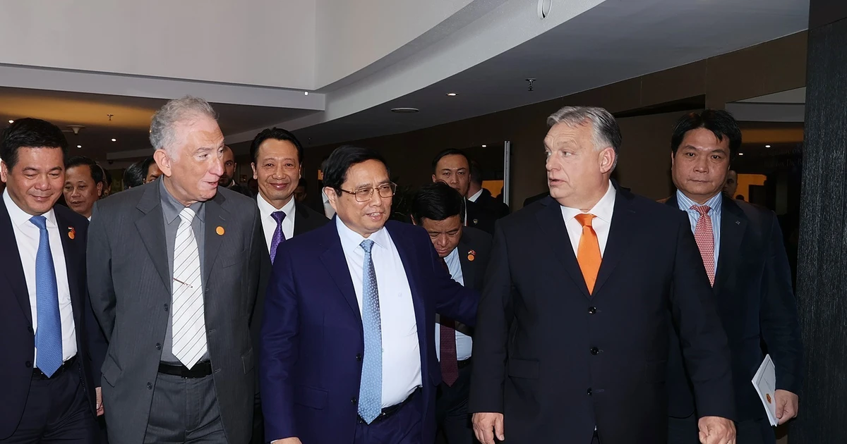 Thủ tướng Phạm Minh Chính dự Diễn đàn Doanh nghiệp Việt Nam-Hungary ...