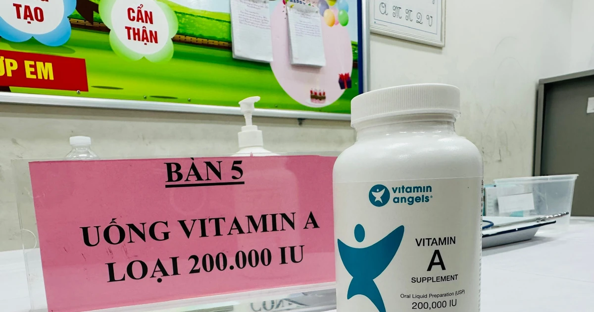 Triển khai chiến dịch bổ sung vitamin A toàn quốc năm 2026