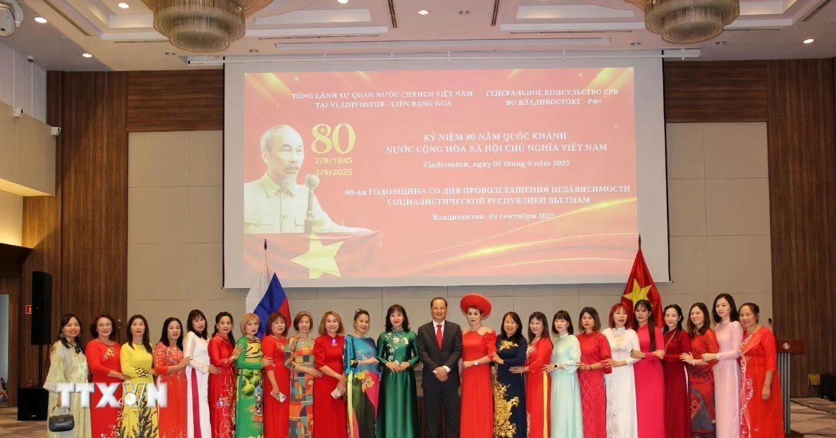 Kỷ niệm 80 năm Quốc khánh Việt Nam tại Vladivostok | Vietnam+ (VietnamPlus)