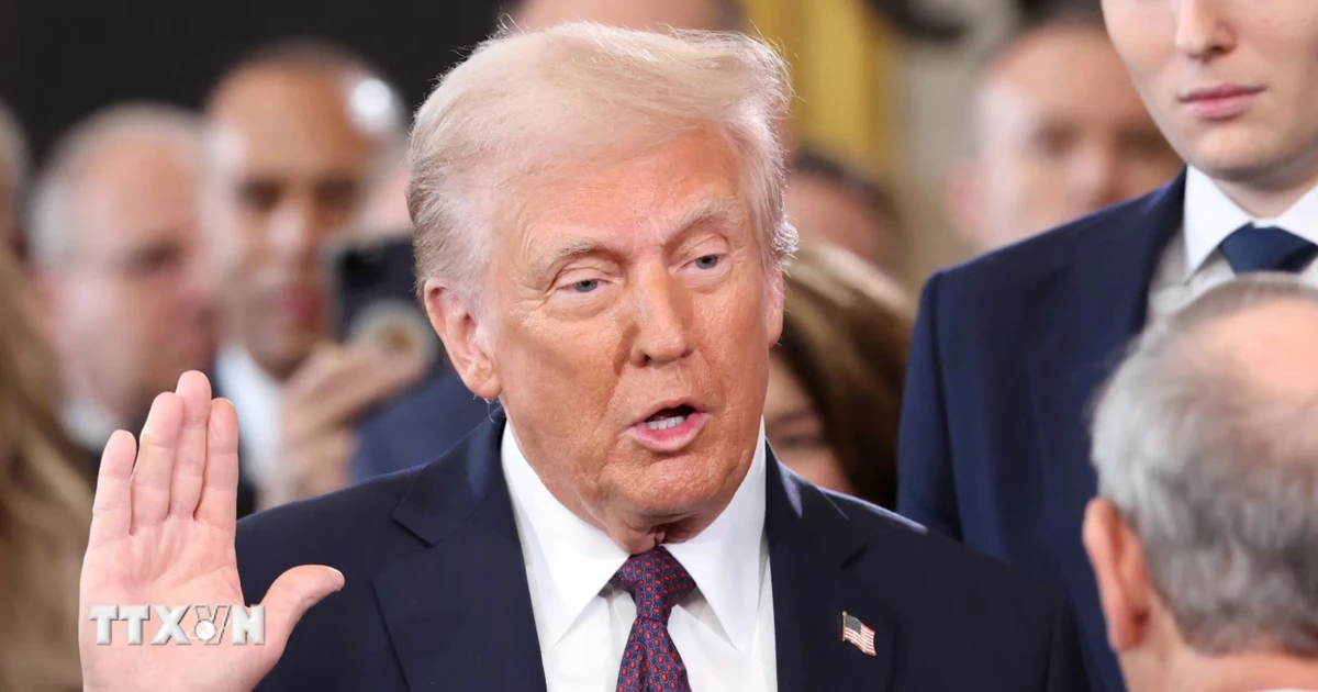 Donald Trump chính thức trở thành Tổng thống thứ 47 của Mỹ