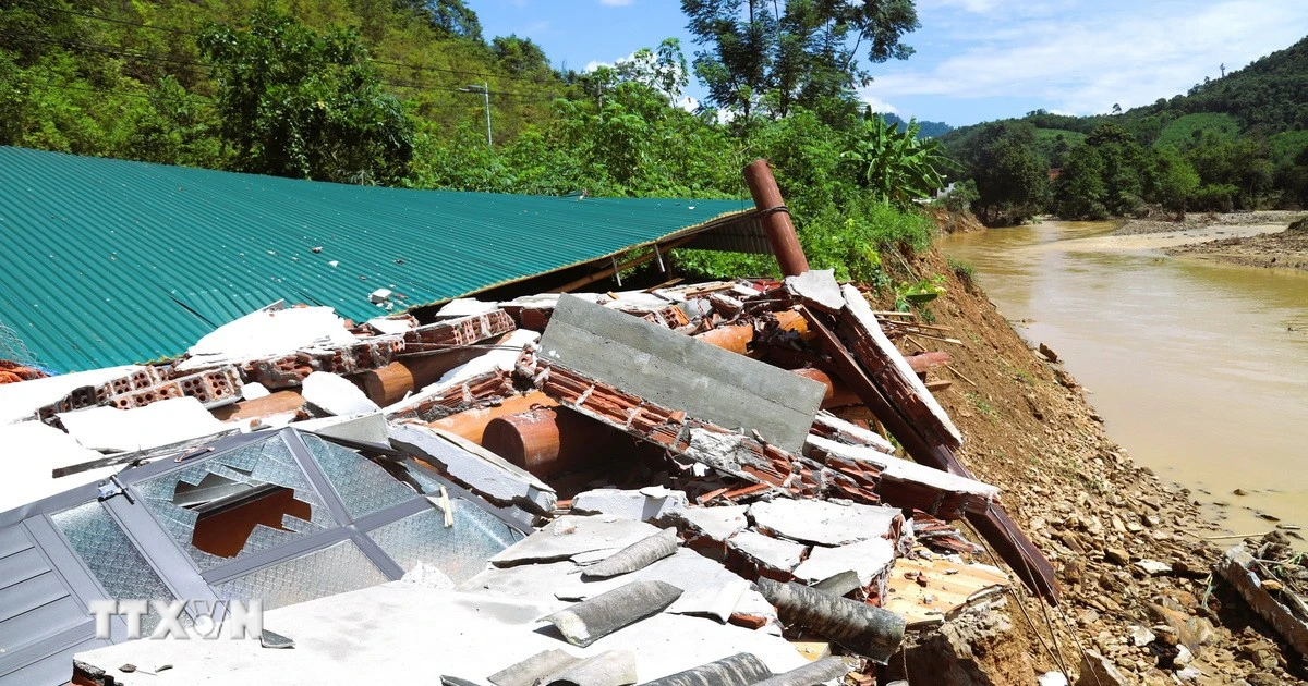 Nghệ An Nga My thiệt hại nặng do lũ ống, lũ quét | Vietnam+ (VietnamPlus)