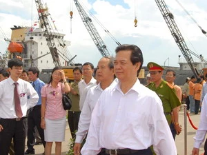 Khởi công xây dựng cảng Cái Cui giai đoạn 2 | Vietnam+ (VietnamPlus)