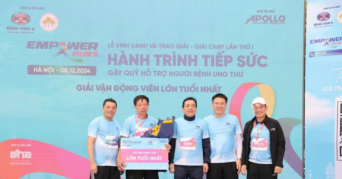 Khởi động Giải chạy Hành trình tiếp sức 2025 gây quỹ hỗ trợ bệnh nhân ung thư | Vietnam+ ...