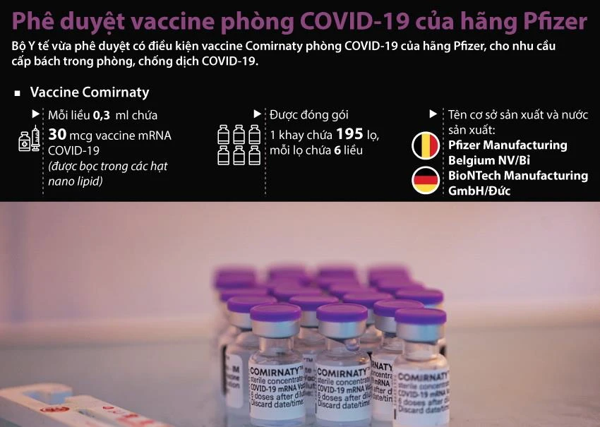 [Infographics] Phê duyệt vaccine ngừa COVID-19 của Pfizer/BioNTech ...