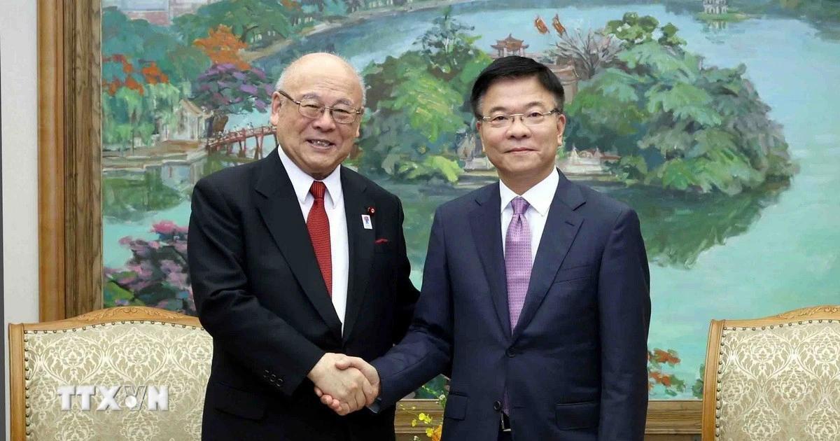 Phó Thủ tướng Lê Thành Long tiếp Cố vấn đặc biệt Liên minh Nghị sỹ hữu ...